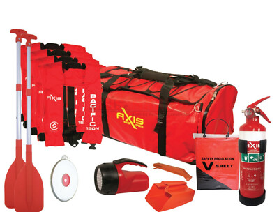 Boating Safety Kit Bag - PDF Torch V Sheet Paddle Scoop Fire Extinguish ...