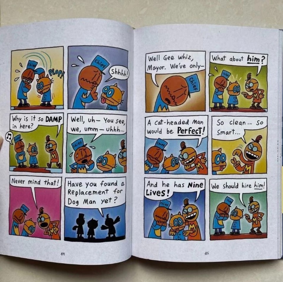 Dog Man Books Series Set 1-17 (Hardcover) by Dav Pilkey - -DHL Express ...