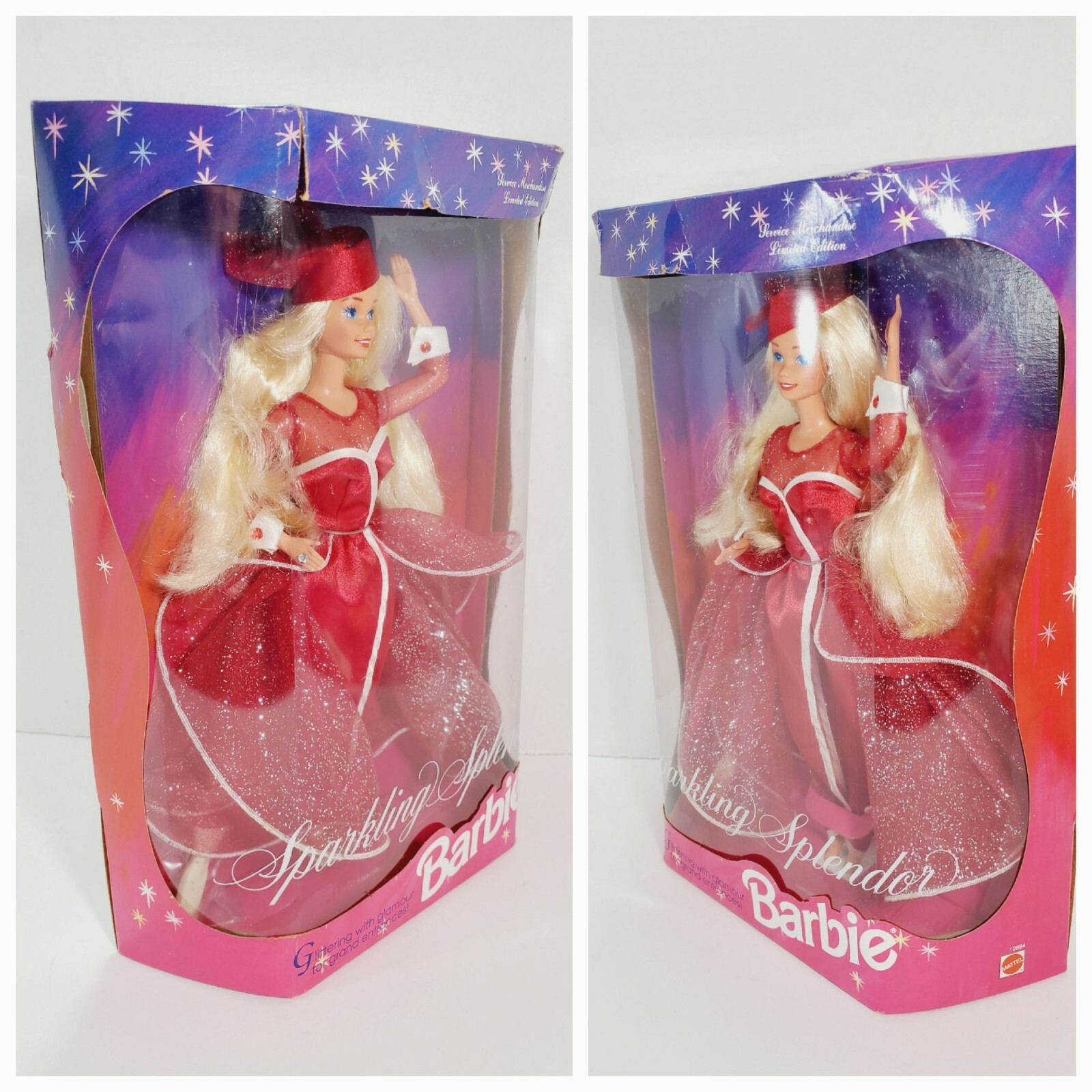 NEW 1993 sparkling Splendor Barbie Doll Mattel #10994 Limited Edition ...