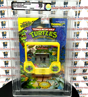 1995 Tiger Electronics TMNT Dimesnion X Assault CLEAR💥 New Sealed VGA ...