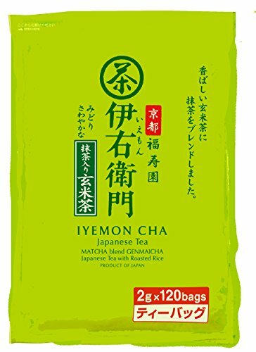 Japanese Green Tea IYEMON CHA Matcha blend Genmaicha 2g 120bags from ...