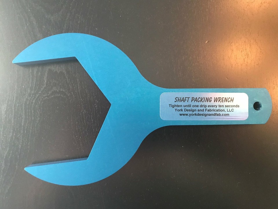 3" Shaft Packing Wrench - for Inboard Stuffing Box "Rudder" | eBay