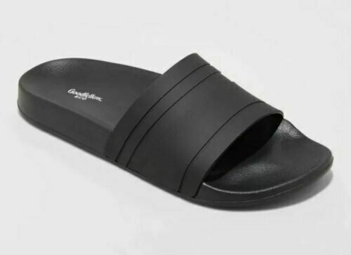 Mens Black Ricky Slide Sandals Goodfellow & Co Size XL 13 for sale ...