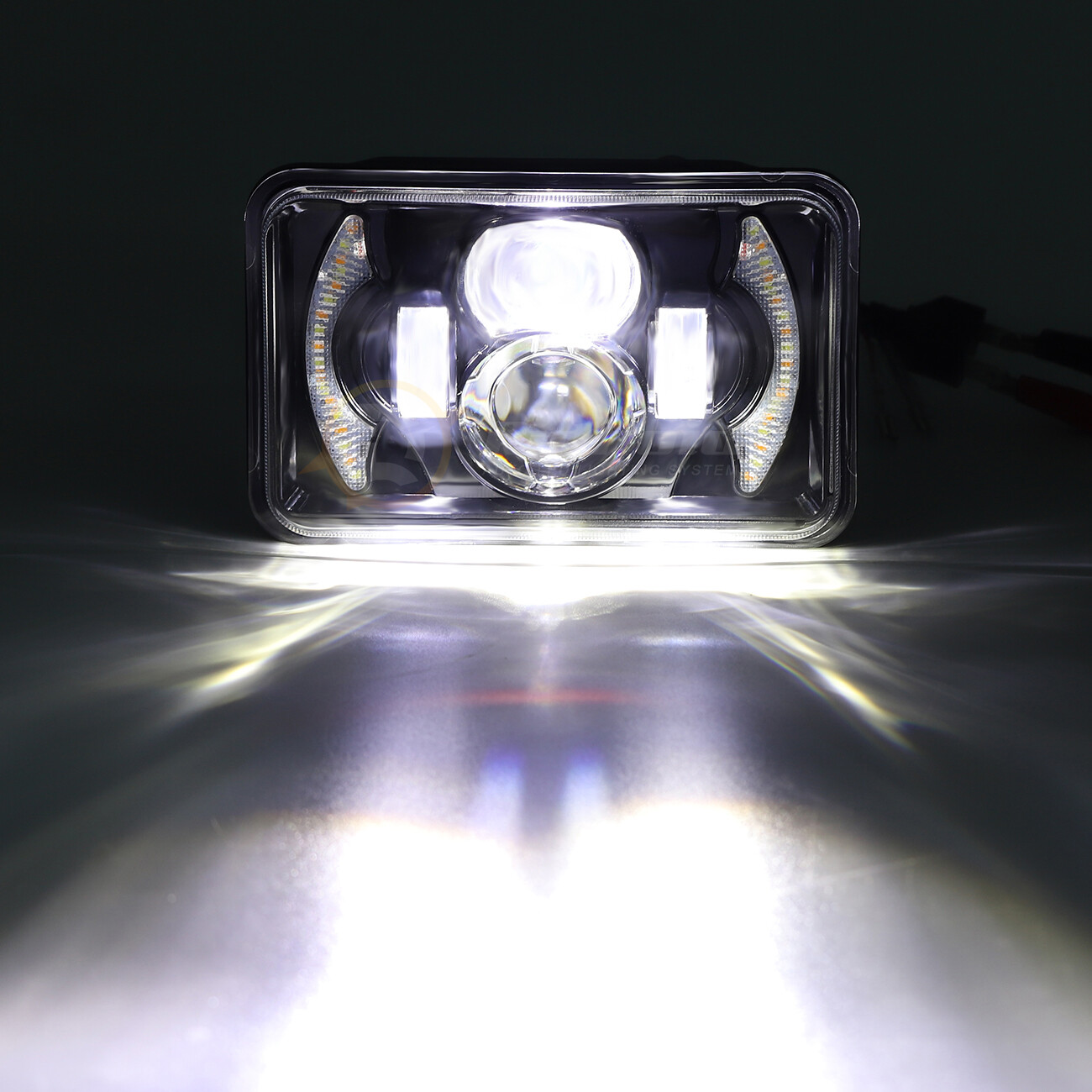 For Chevy S10 Blazer 1994-1997 4x6 inch LED Headlight Hi-Lo Sealed Beam ...