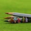 P150W 100pcs Model Trains 1:150 People N Scale Painted Figures ...
