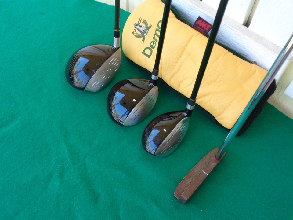 TaylorMade Acer Irons Driver Wood Hybrid Putter Complete Golf Club Set ...