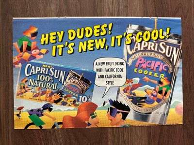 Capri Sun Pacific Cooler Fruit Drink 1991 Print Ad/Wall Art Vintage | eBay