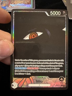One Piece CCG TCG Imu Alternate Art Leader OP13 Carrying On His Will | eBay
