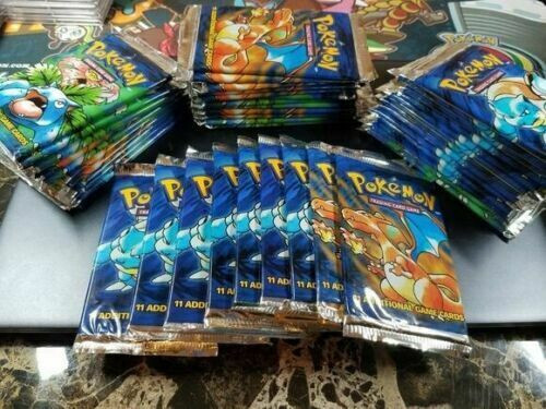 Authentic Pokemon Power Pack Box 5 Booster Packs - 1 WOTC / 1 EX/GX/V ...