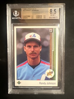 1989 Upper Deck Randy Johnson Bgs 8.5 | eBay