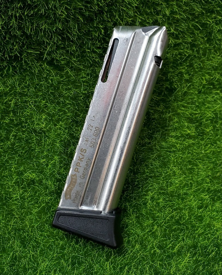 Walther PPK/S 22LR OEM Pistol Magazine MAG .22 LR Long Rifle 10 Round ...
