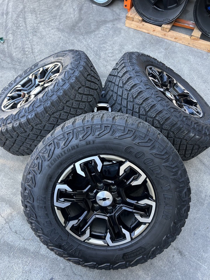 Factory OEM Chevy Silverado ZR2 ZR-2 Tahoe Wheels Rims Tires Stock ...