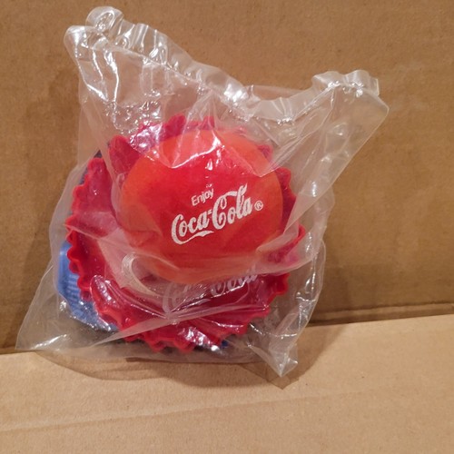 2000 Burger King Coca Cola Ball and Bottle Cap Paddle Catch Game Kids ...