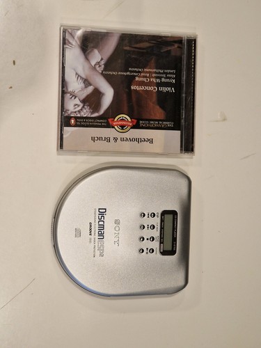 RARE slim Sony D-E705 Discman Walkman ESP2 Groove mega bass | eBay UK