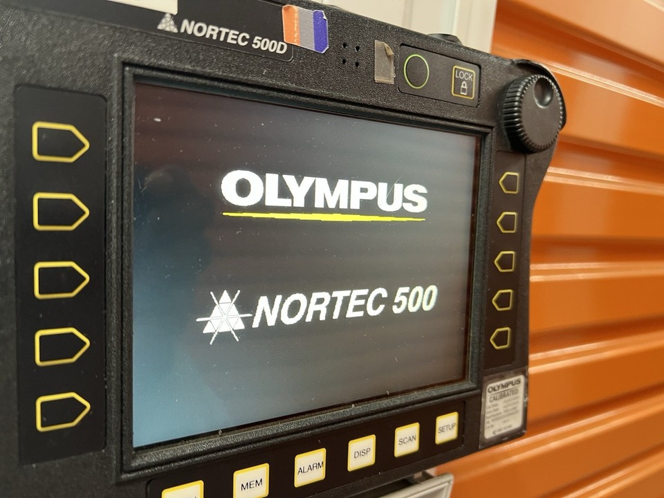 Olympus Nortec 500D Dual Frequency Eddy Current Flaw Detector /No ...