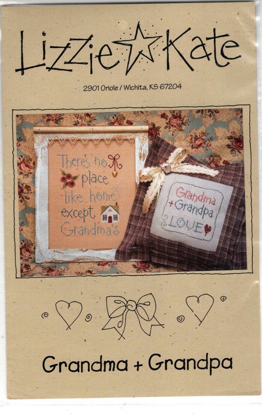 LIZZIE KATE counted cross stitch charts -YOUR CHOICE- new | eBay
