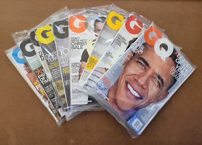 GQ Magazine Backissues [Single Issue] Choice from 2006-2015 NEW in ...