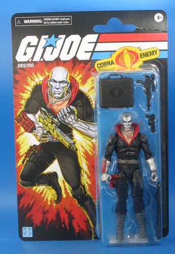 GI Joe Destro 6" Action Figure 2022 Retro Classified Series Hasbro ...