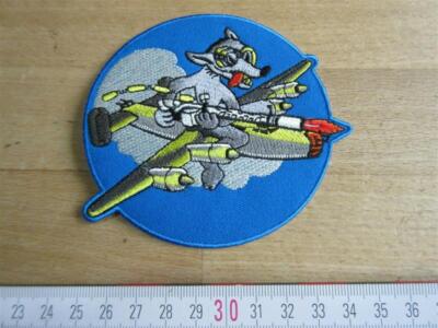 US Esercito WWII Navy Shooter Squadron 60 (VT-60) " Wicked Lupo " Patch ...