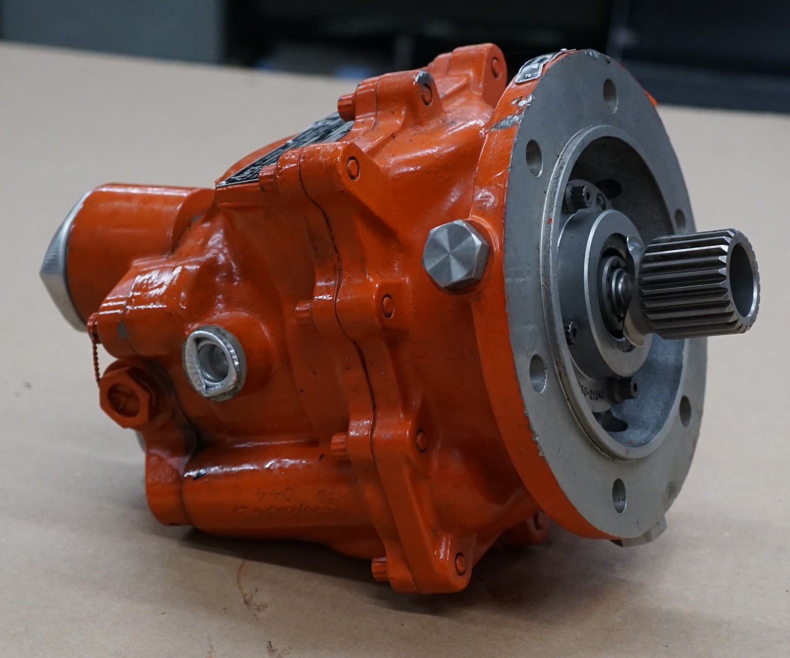 PARKER ABEX AXIAL AIRCRAFT HYDRAULIC PUMP 65153 AP8V-13 20GPM MILITARY ...