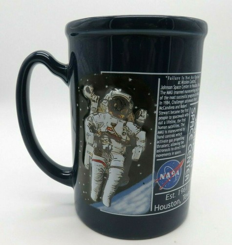 NASA Johnson Space Center Embossed Astronaut Coffee Cup Mug | eBay