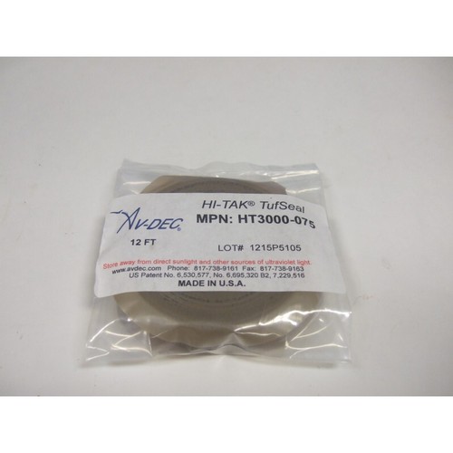 HT3000-075 HI-Tak Tuf Seal Tape Mfg: AVDEC Condition: New Surplus | eBay
