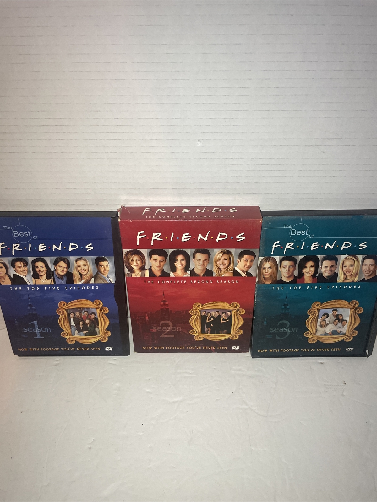 Friends TV Show DVD’s Complete Season 2 And Best Of Season 1 & 3 ...