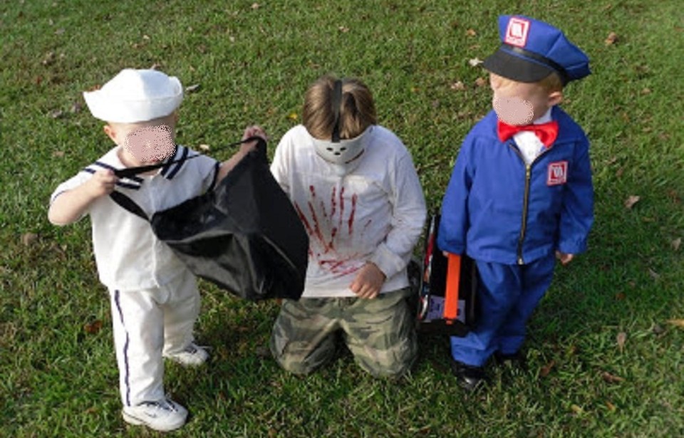 FANCY DRESS HALLOWEEN COSTUME PROP: LONELY MAYTAG REPAIRMAN 3-PATCH SET ...