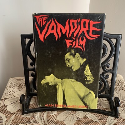 THE VAMPIRE FILM Alain Silver/James Ursini 1975 HCDJ 1st Ed Illus ...
