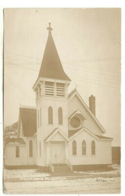 c1935 RPPC: Street View of Methodist Episcopal Church – Dallas, Oregon ...