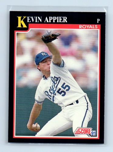 1991 Score Straight from the Pack Kevin Appier Kansas City Royals #268 ...