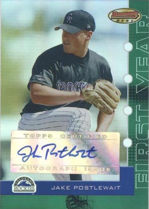 2005 Bowman's Best - Jake Postlewait #105 /974 (AU, RC) for sale online ...