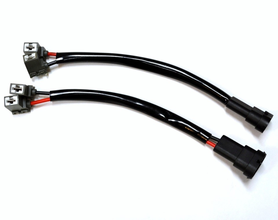 Conversion Wire H11 to H7 Two Harness Head Light High Beam Adapter ...