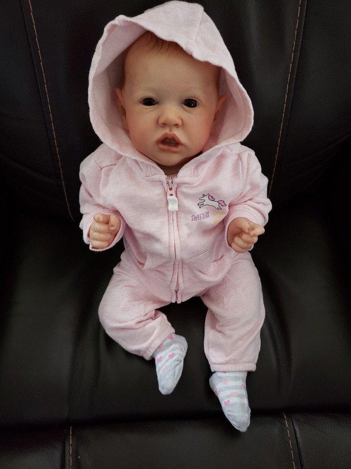 Reborn Saskia From The Bonnie Brown Collection. Sh Has Beautiful Brown ...