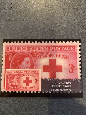 2019 Civil War Divided STAMP SERIES #2 Clara Barton The Red Cross 98/ ...