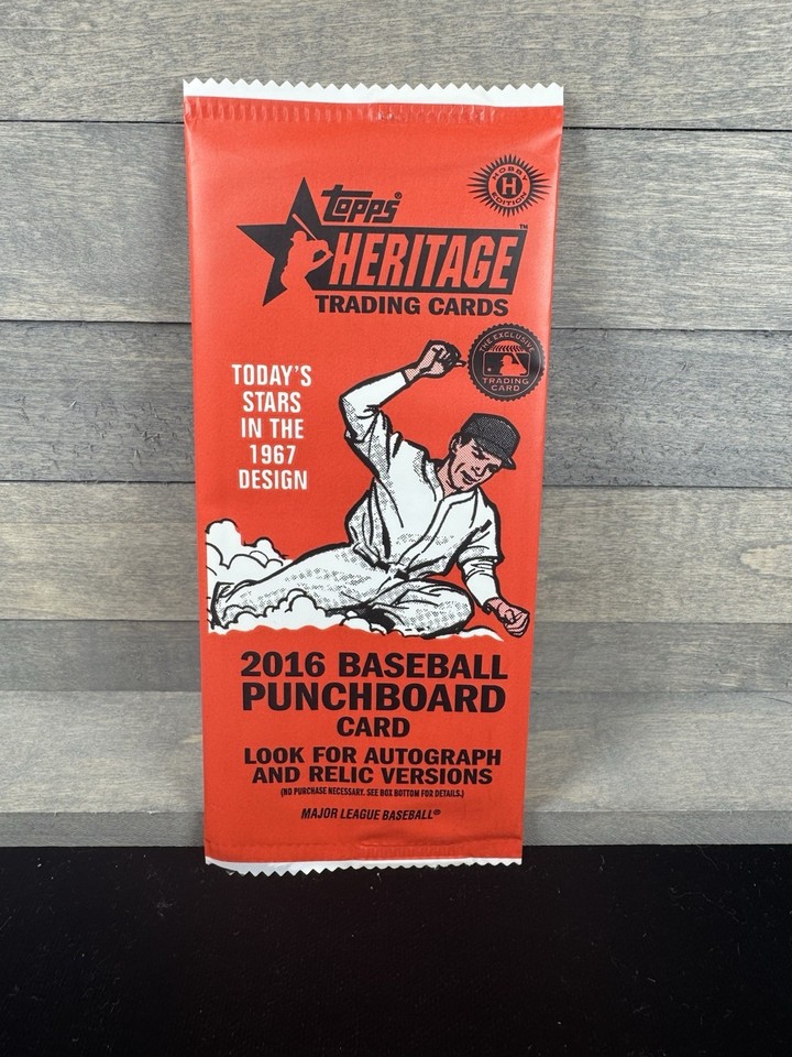 2016 Topps Heritage High Number - 1967 Punch- Out Andrew McCutchen ...