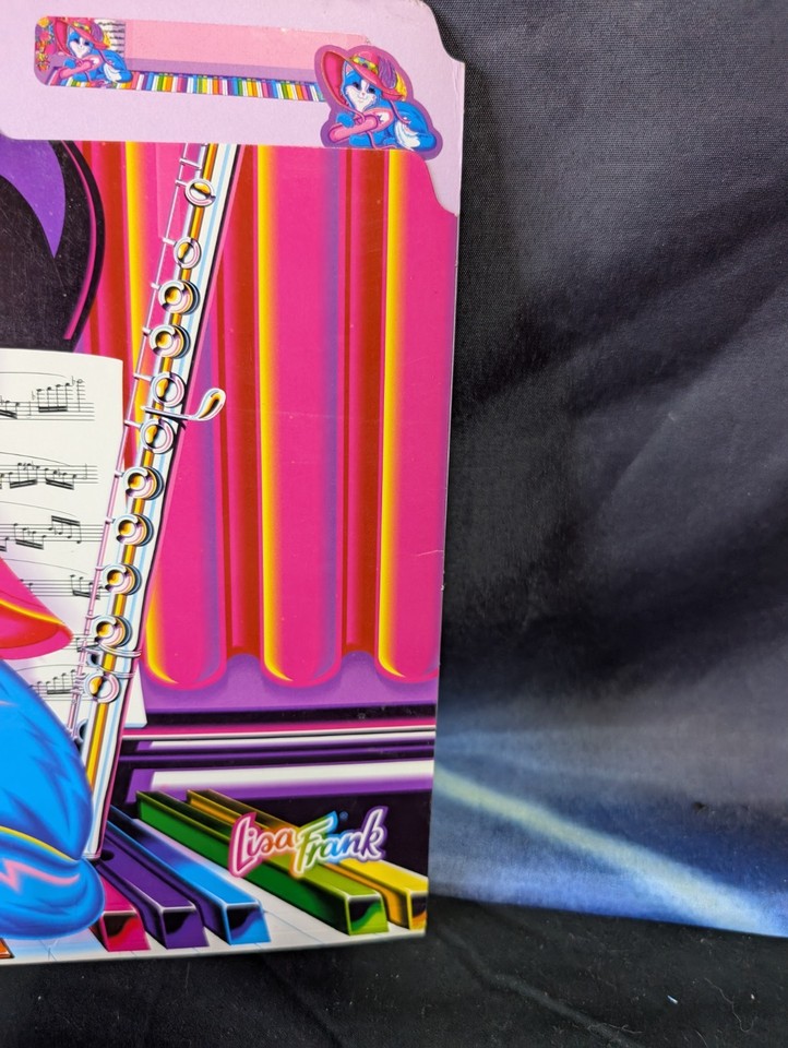 Vintage 90s Lisa Frank Miss Furonica Cat File Folder Cute Kitten ...