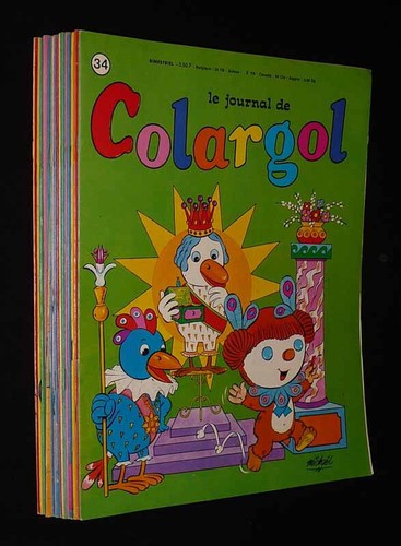 Le Journal de Colargol, du n°34 au n°52 (1977-1979) | eBay