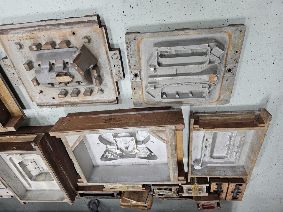 INDYCAR Turbo Buick Original Engine Molds Casting 1980's Indy 500 ...