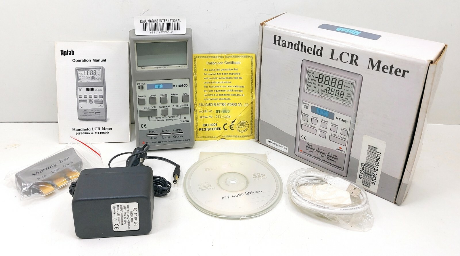 Aplab MT 4080D Component Tester Handheld LCR Meter | eBay