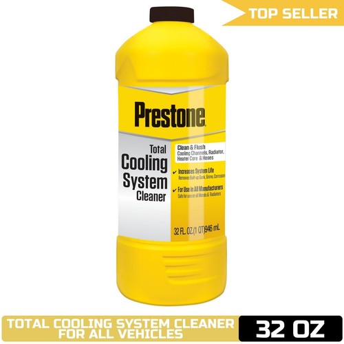 Prestone Total Cooling System Cleaner, Use in All Manufacturers - 32OZ ...
