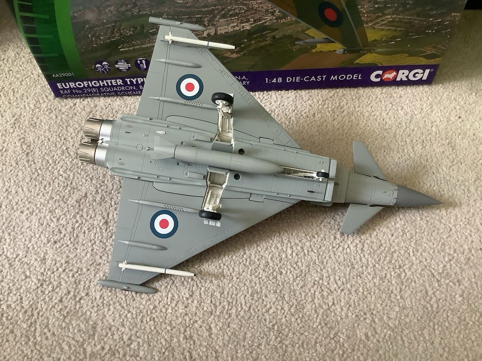 Corgi AA29001 - Eurofighter Typhoon FGR4 GN-A - 1:48 Scale | eBay UK