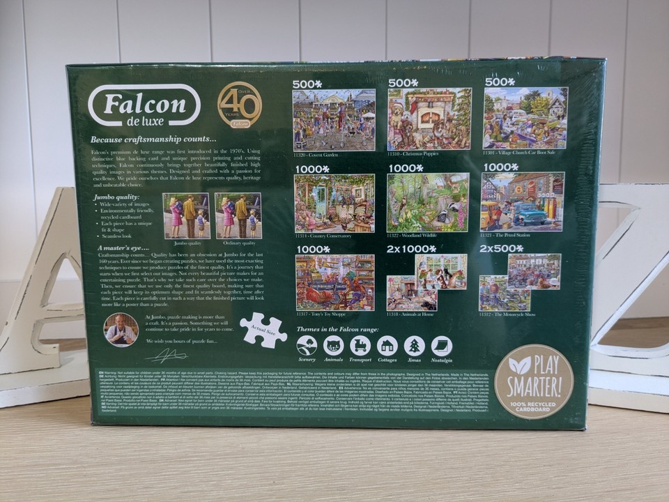 Village Church Car Boot Sale Jigsaw Puzzle 500 Pieces Falcon De Luxe ...