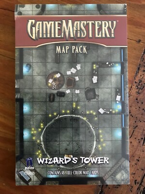 Paizo GameMastery Map Pack - Wizard’s Tower Pathfinder D&D BRAND NEW ...