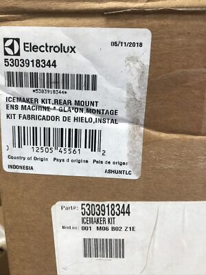 5303918344 Icemaker Kit Electrolux /Frigidaire Refrigerators ...