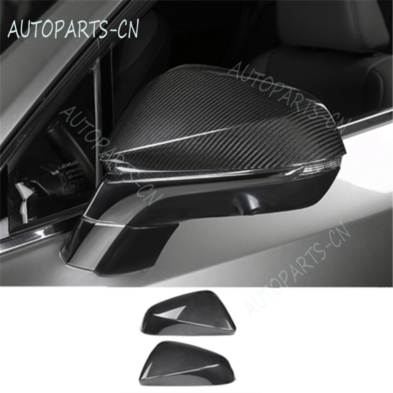 ABS Carbon Side Rearview Mirror Cover Trim For Lexus RX350 350h RX500h ...