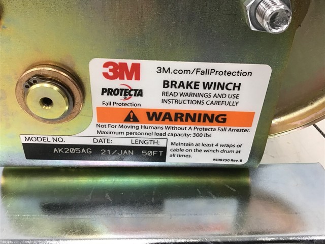 3M 8102001 DBI-SALA Salalift II Industrial Fall Protection Winch for ...