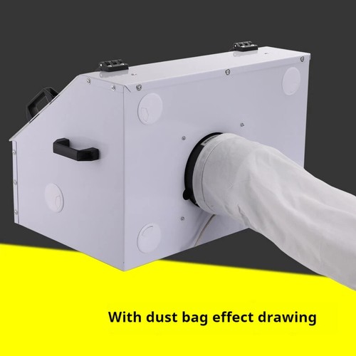 Dust Box Portable Dust Box Metal Integrated Table Grinding Engraving ...