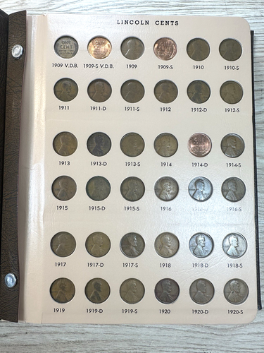 1909-2025 LINCOLN SET 330 COINS SEMI KEYS PROOFS 1961-2007 UNC/BU 1935 ...