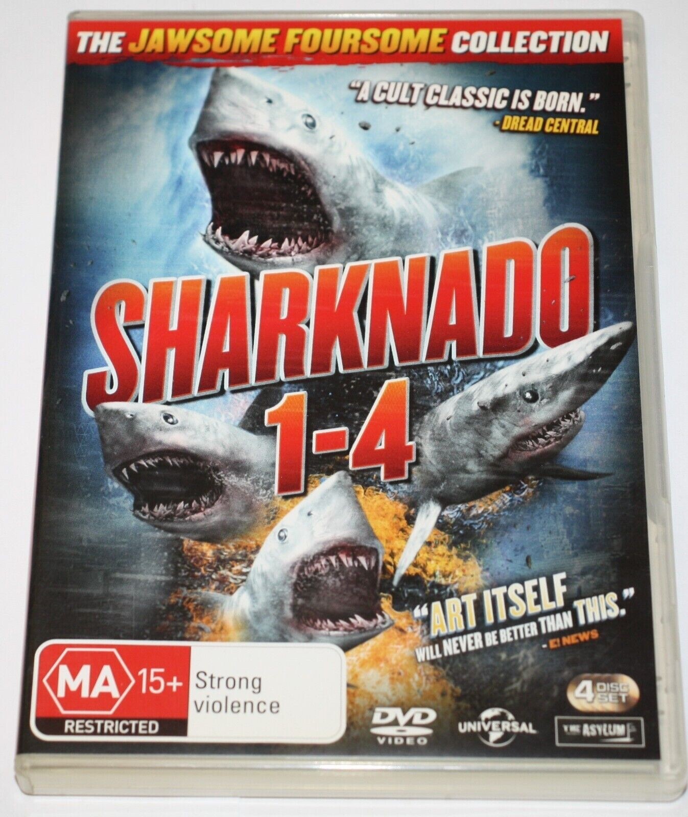 Sharknado | 1-4 (Box Set, DVD, 2016) NEW Region 4 9317731129513 | eBay